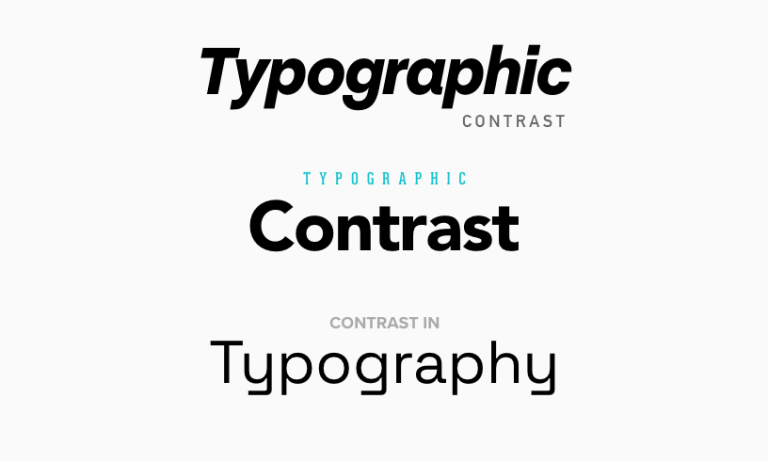 What Is Contrast in Typography – Exploring the Power of Graphic Design ...